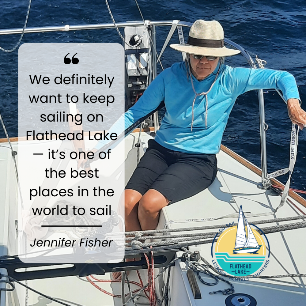 Jennifer Fisher's Sailing Story | Go Sail Flathead Lake
