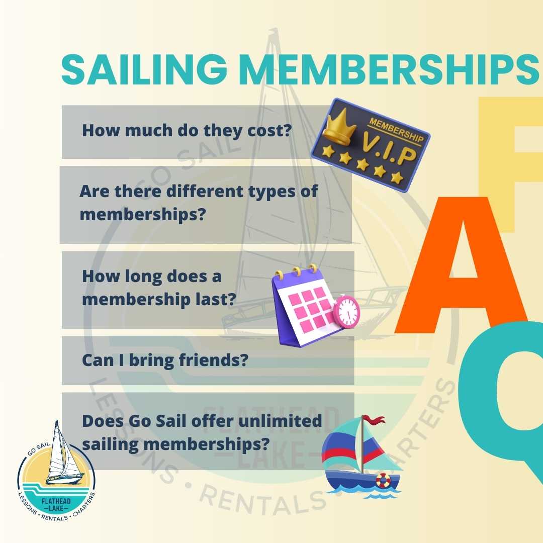 Sailing Memberships | Sailing FAQs